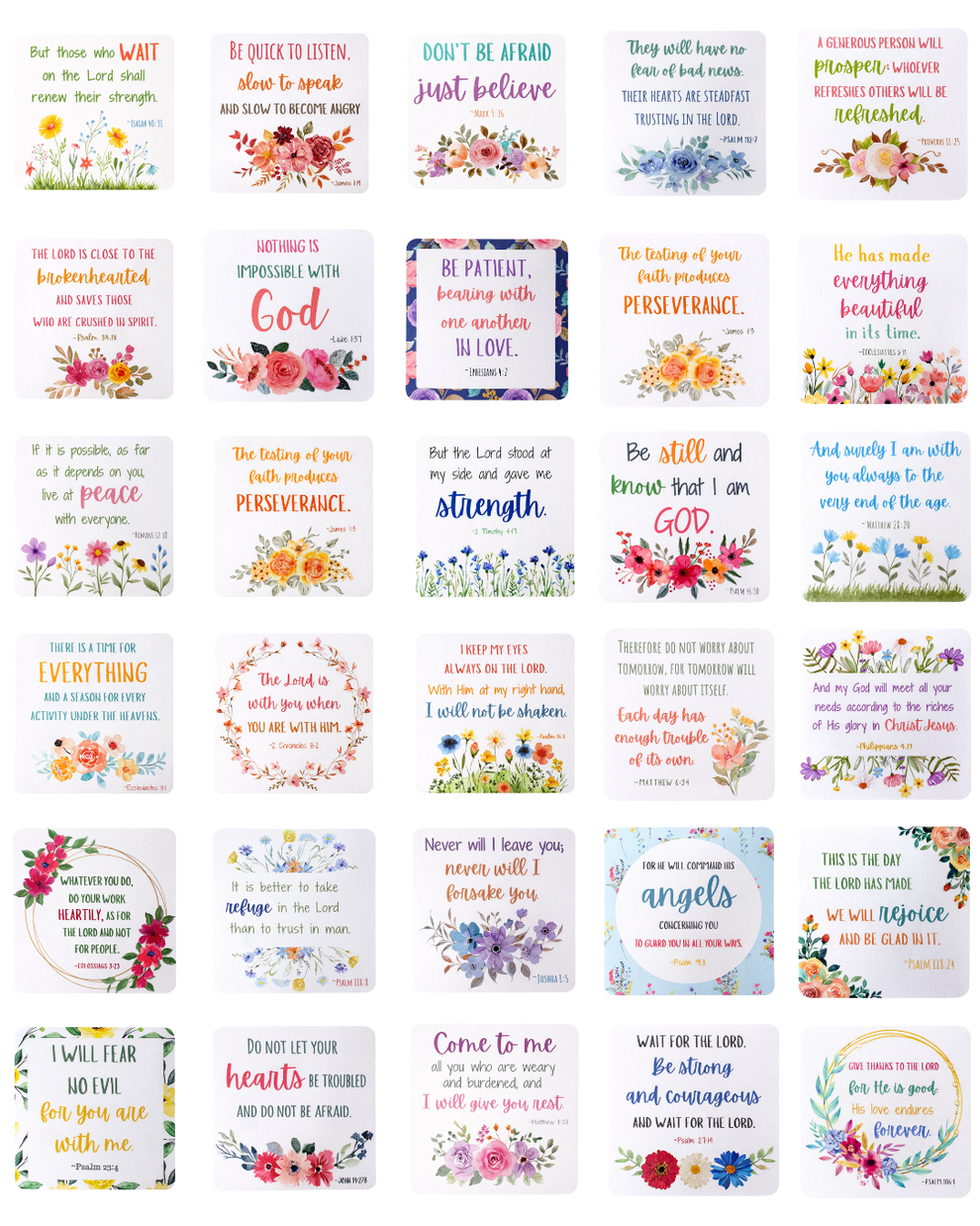 Joy Cards - 30 Scripture Cards – Joytime Shop